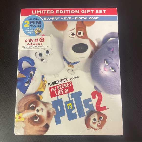 Media | The Secret Life Of Pets 2 Bluray Dvd Limited Edition Gift Set ...